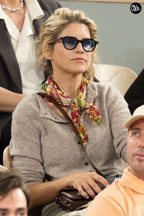 Photo : Alice Taglioni assiste à la 10e journée de Roland-Garros 2026 à ...
