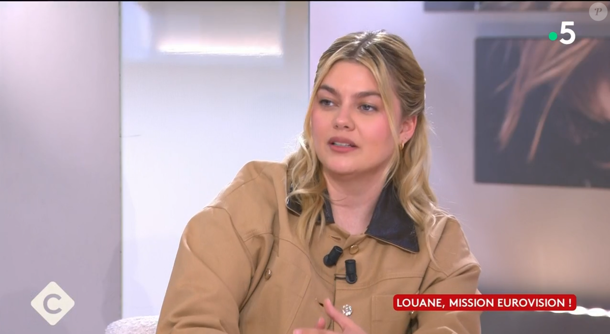 Vidéo : Louane invitée dans "C à Vous", capture d'écran France 5 ...