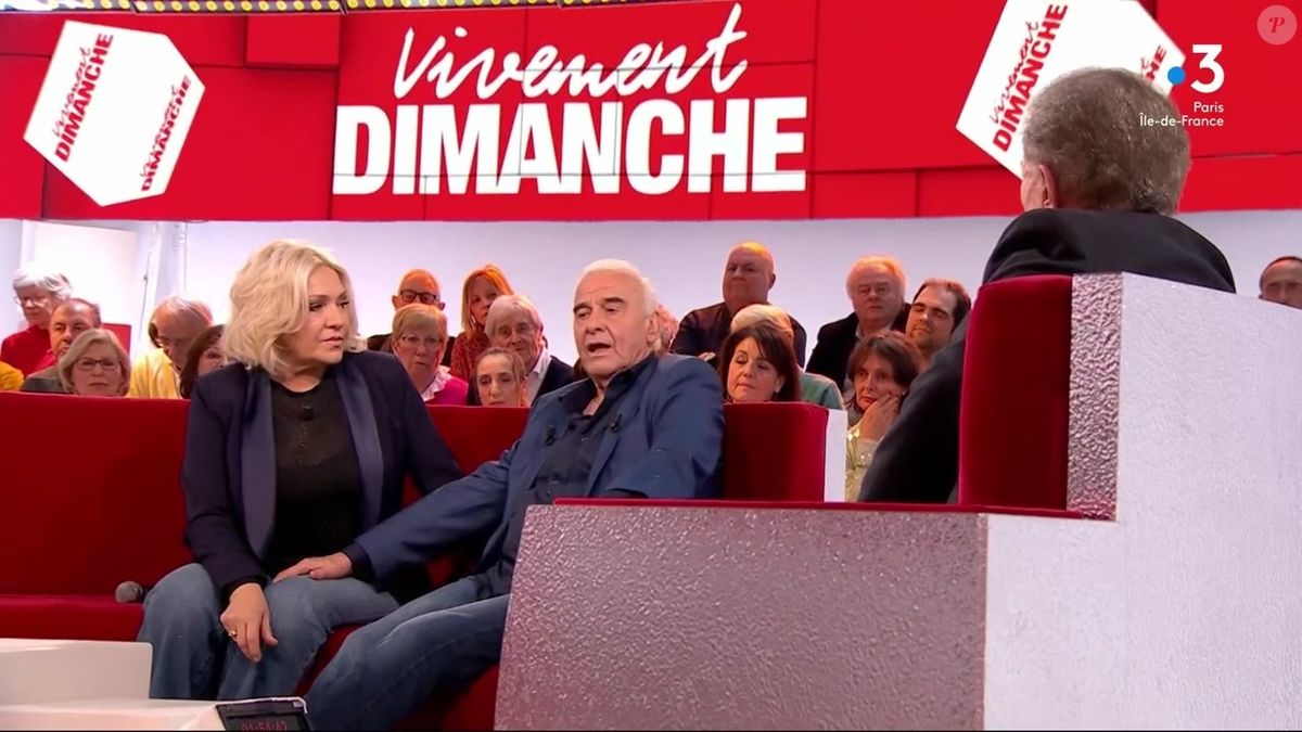 Photo : Michel Fugain et sa femme Sanda étaient invités sur le plateau ...