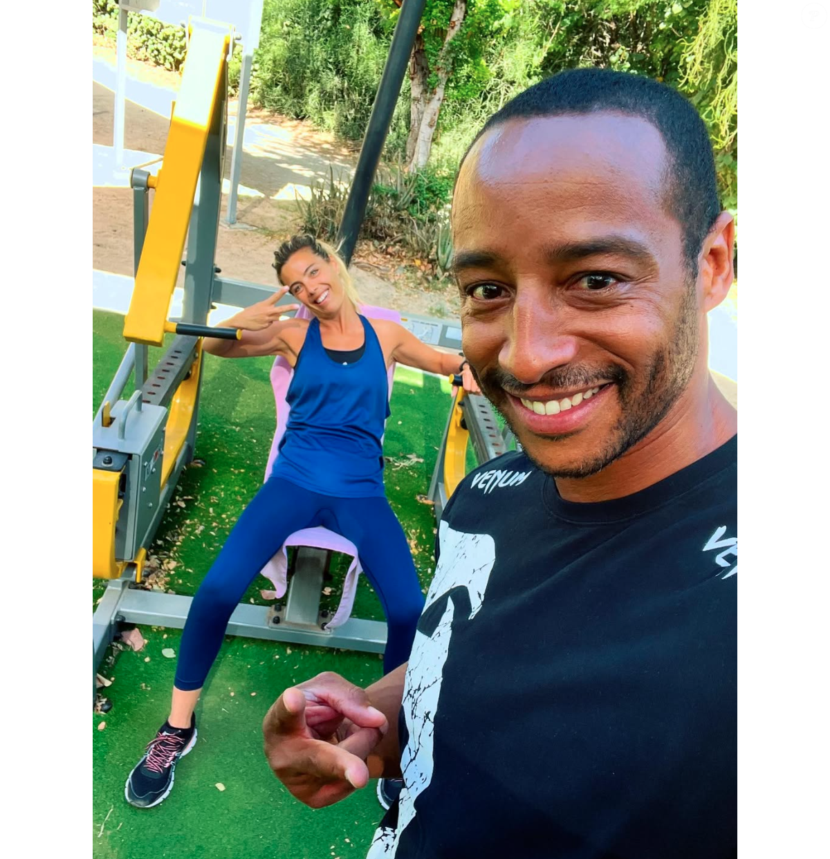 Photo : Nathan Dellemme et son épouse Alexandra Dellemme sur Instagram ...