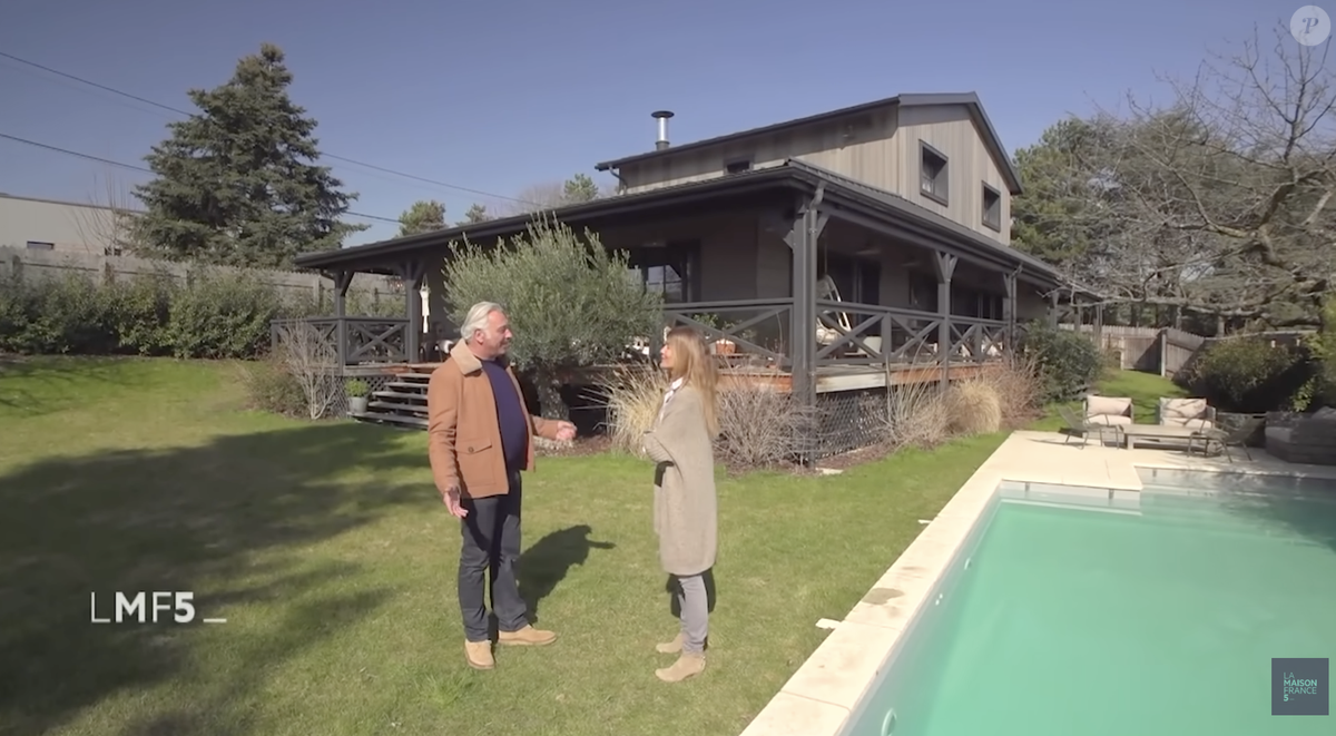 Photo : Cecile Siméone dévoile sa maison en bois près de Lyon, "La ...