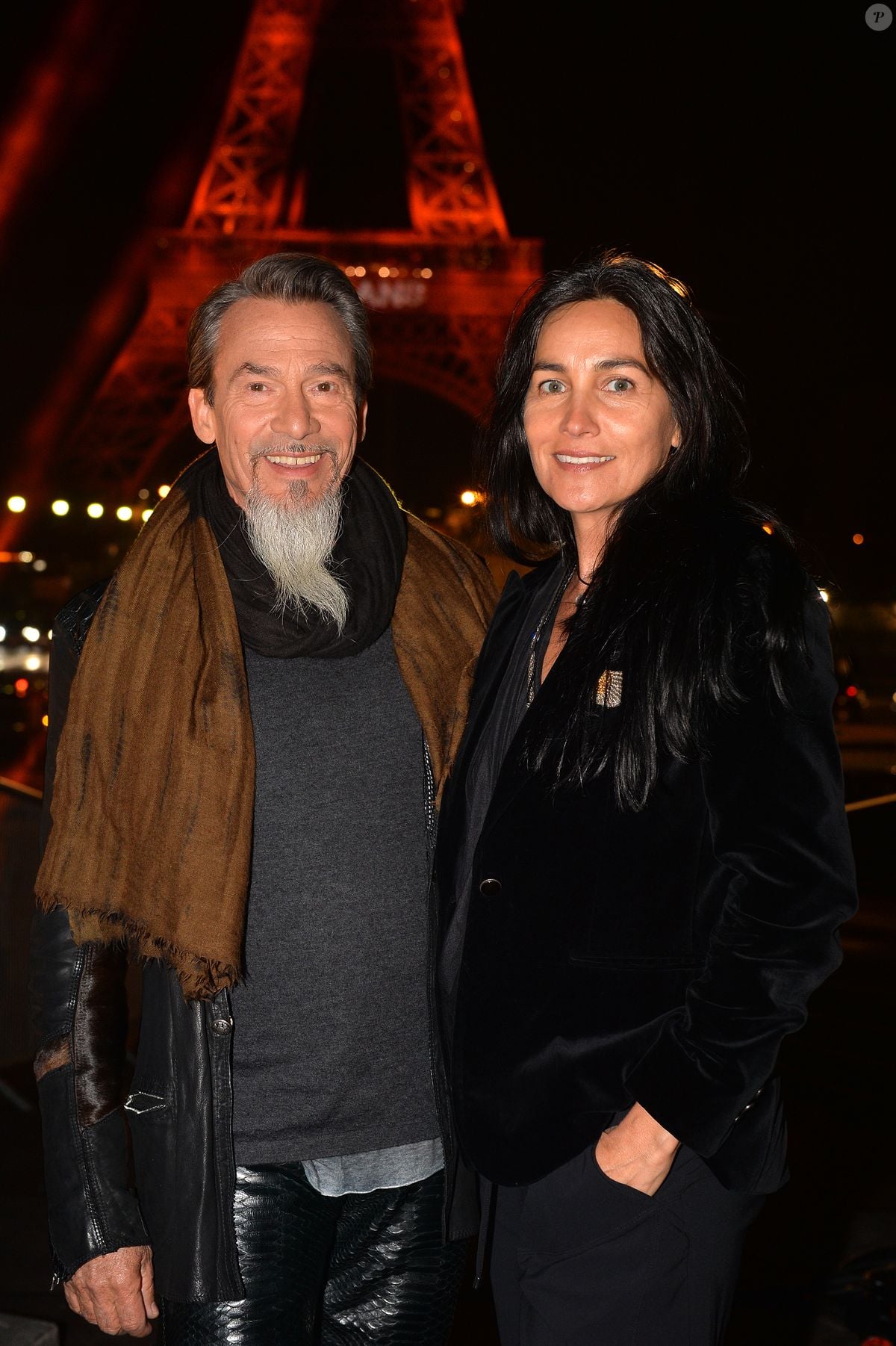 Photo : Exclusif - Florent Pagny et sa femme Azucena - Backstage du ...