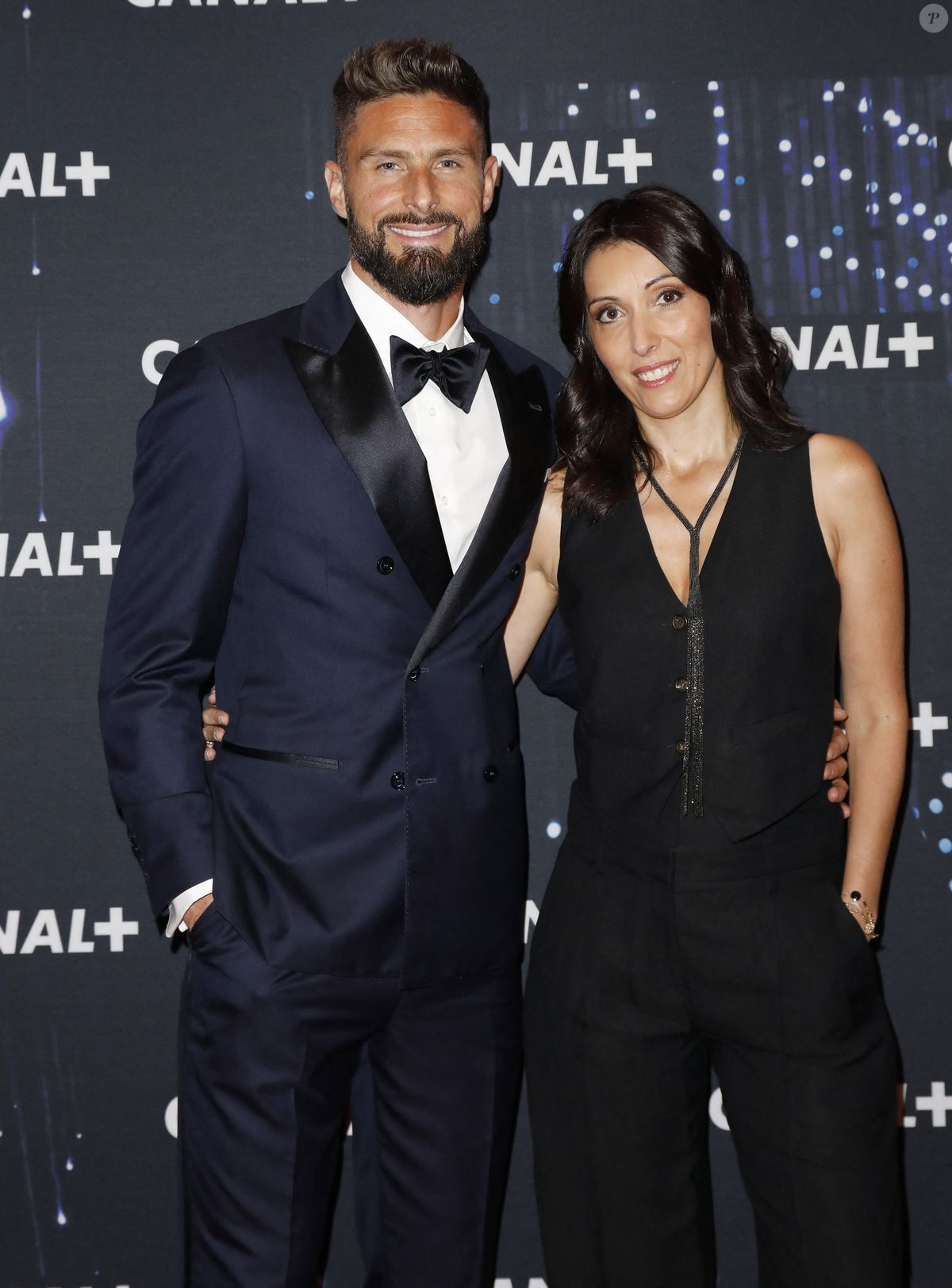 Photo : Olivier Giroud et sa femme Jennifer - Avant-première du ...