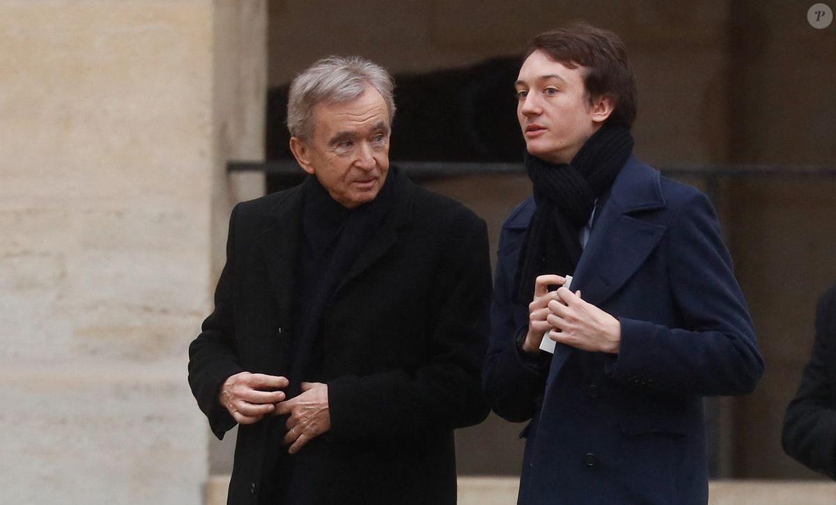 Photo : Exclusif - Frédéric Arnault et son père Bernard Arnault ...