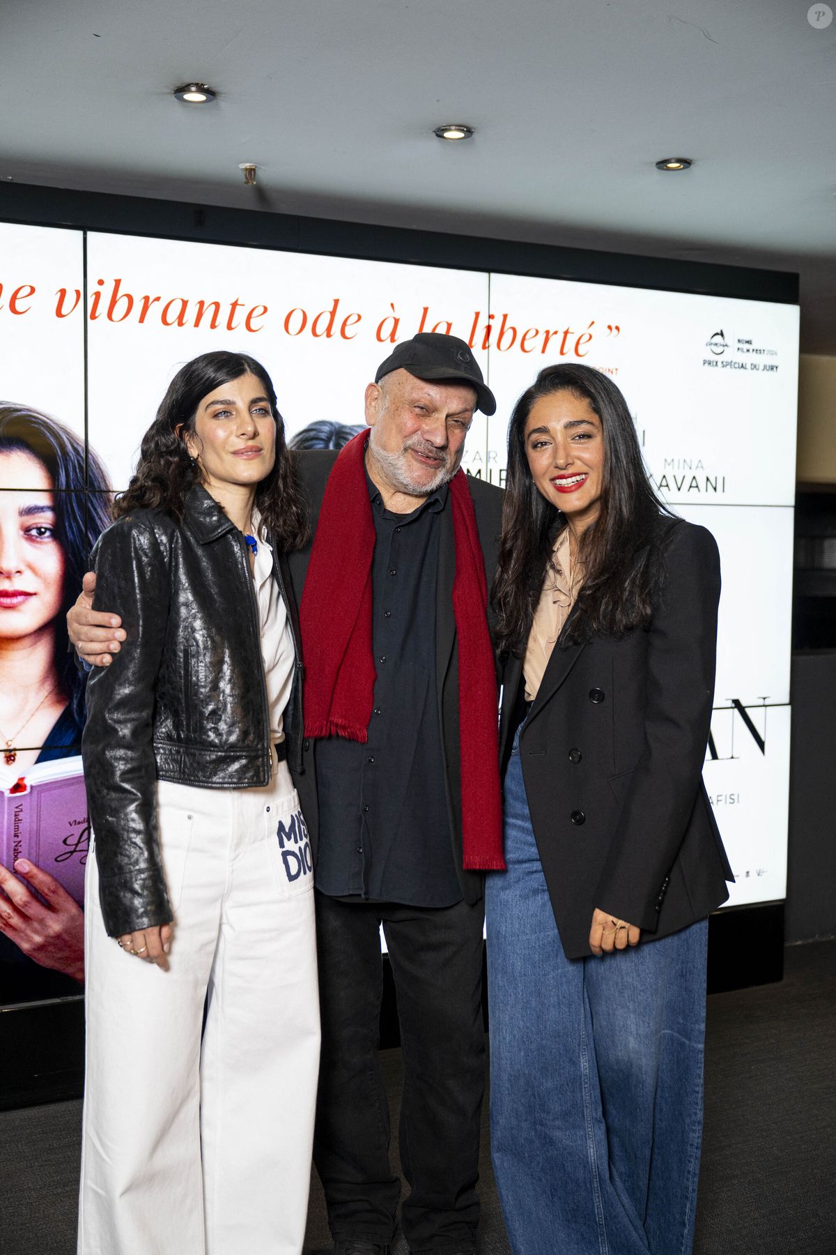 Photo : En promotion de ce film d'Eran Riklis, Mina Kavani, Eran Riklis ...