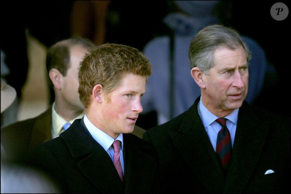 Photo : Le prince Harry et le prince Charles – La famille royale ...