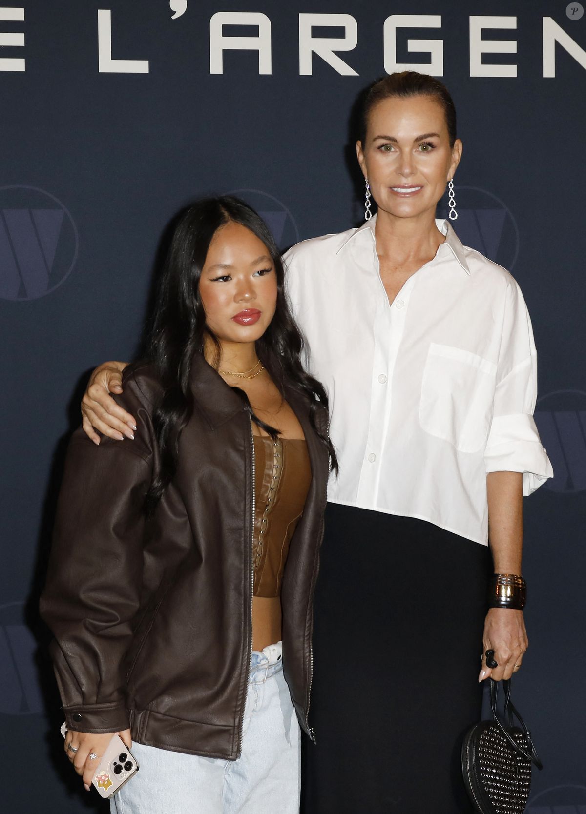 Photo : Laeticia Hallyday et sa fille Joy - Avant-Premiere du film ...