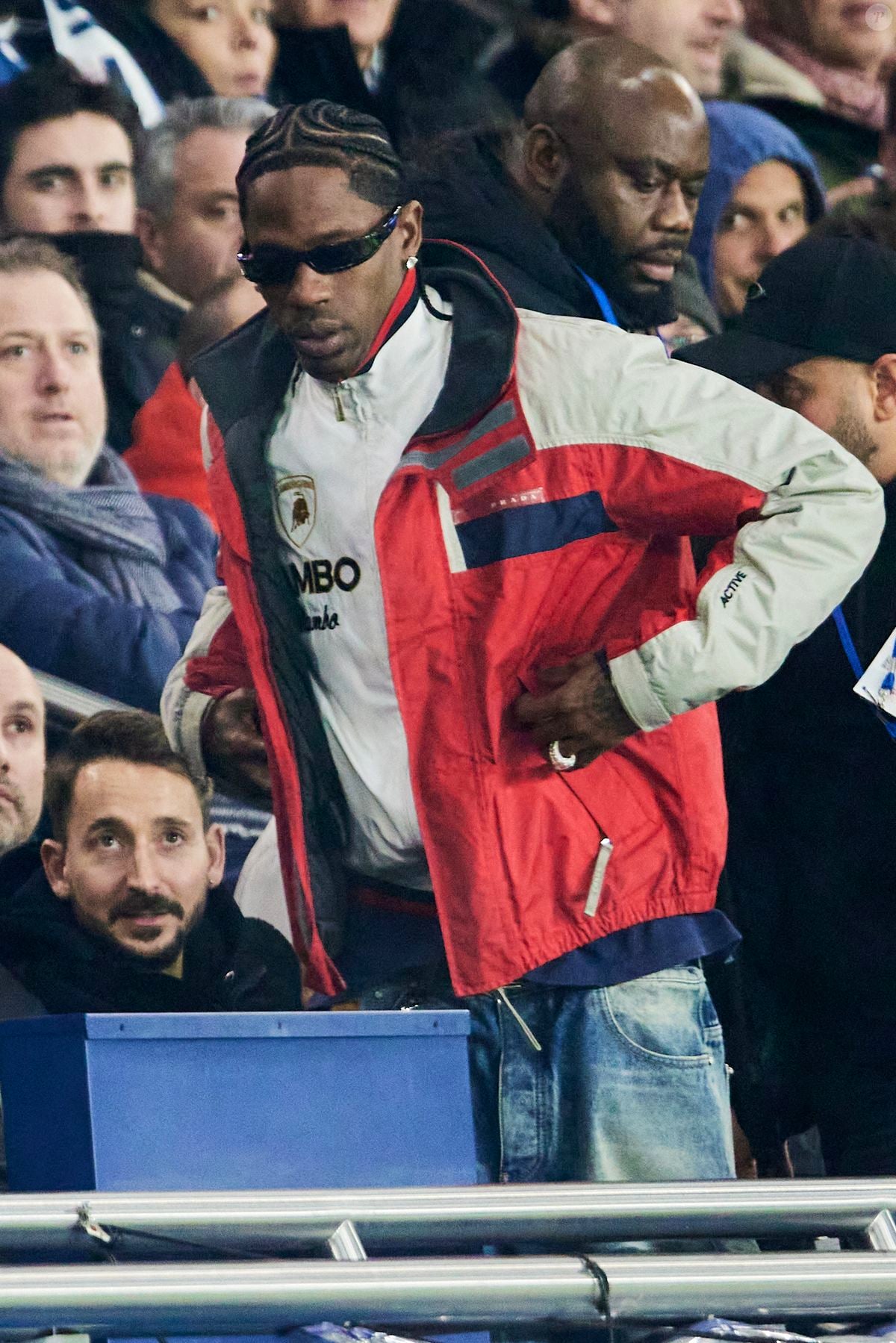Photo : Le rappeur américain Travis Scott était lui aussi dans les ...