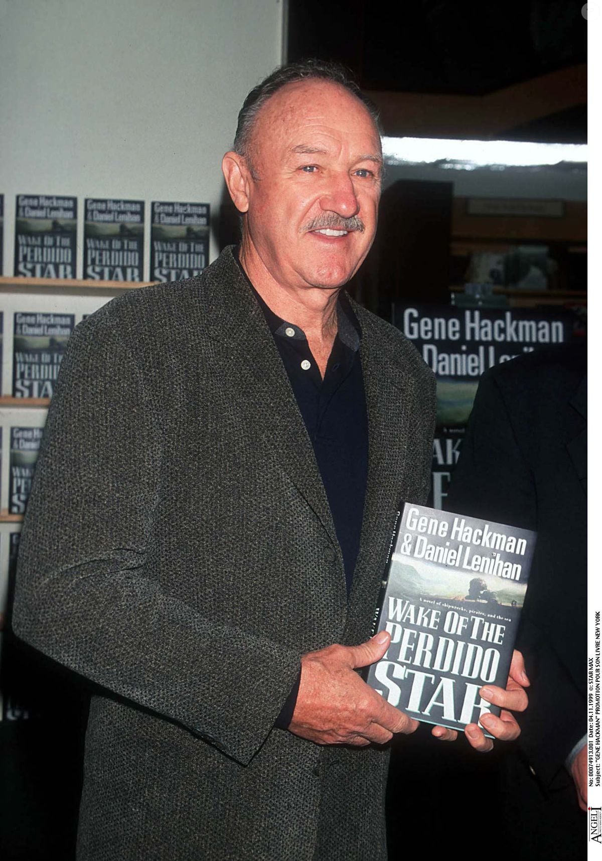 Photo : Archives - Gene Hackman en promotion pour un livre à New York ...