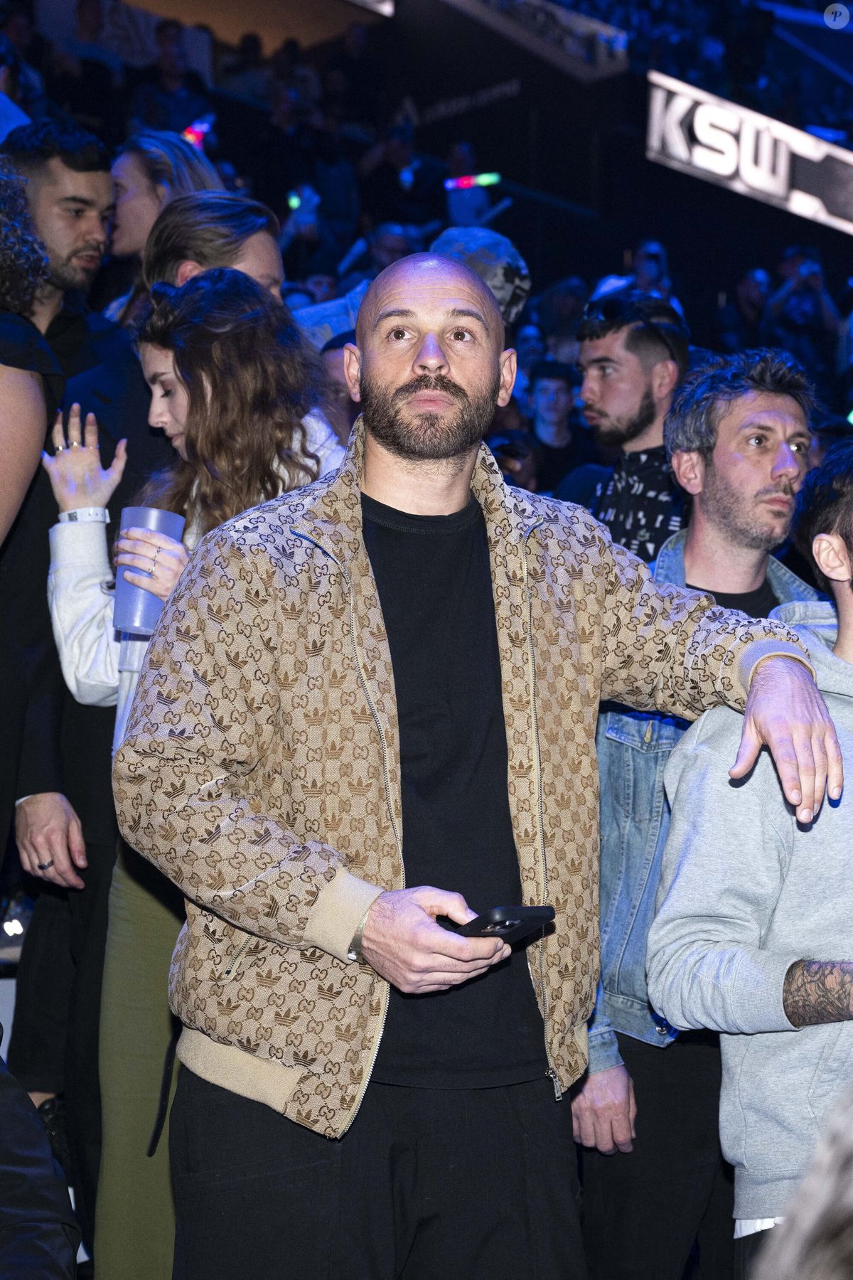 Photo : Franck Gastambide lors du Main Event du KSW 93 à Paris à L ...