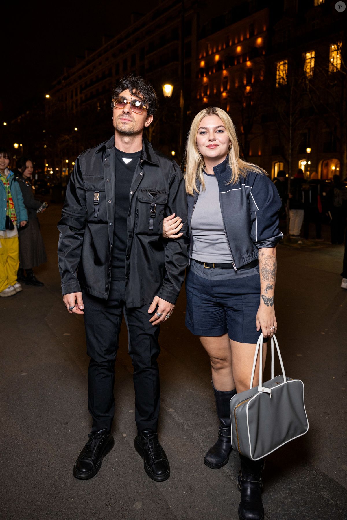 Photo : Louane Emera et son fiancé Florian Rossi à l'after party de la ...