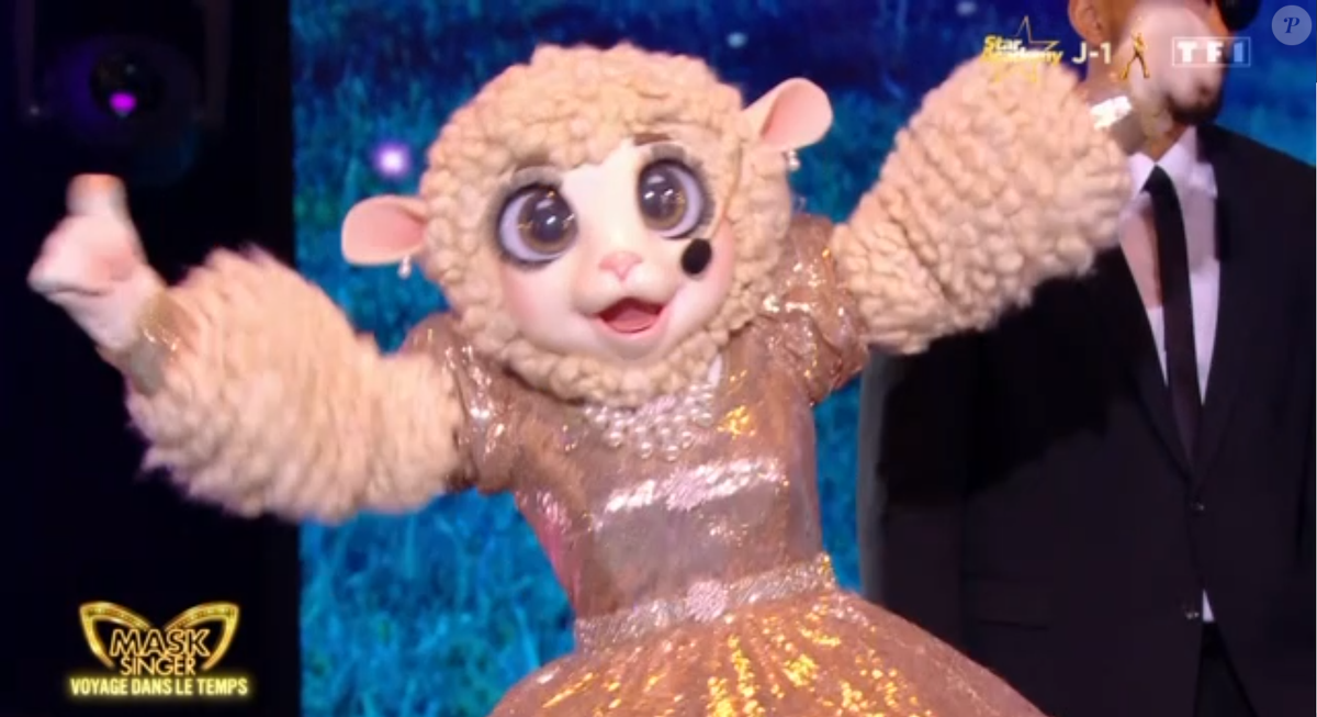 Photo : L'Agneau de Mask Singer 8, capture d'écran TF1 - Purepeople