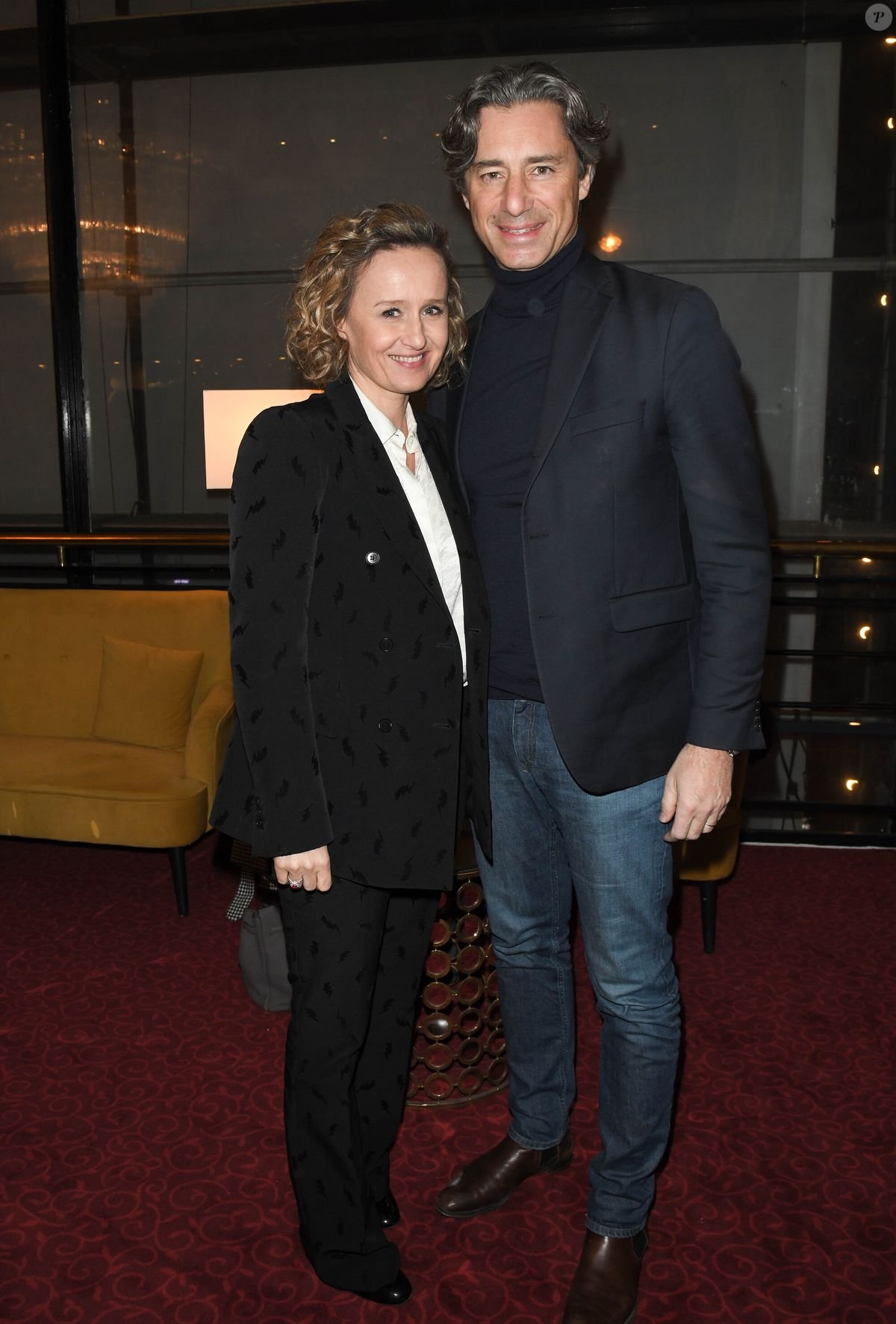 Photo : Exclusif - Caroline Roux et son mari Laurent Solly - Générale ...