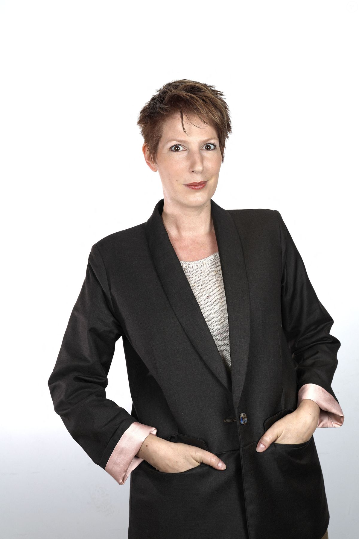 Photo : Portrait de Natacha Polony lors de l'enregistrement de l ...