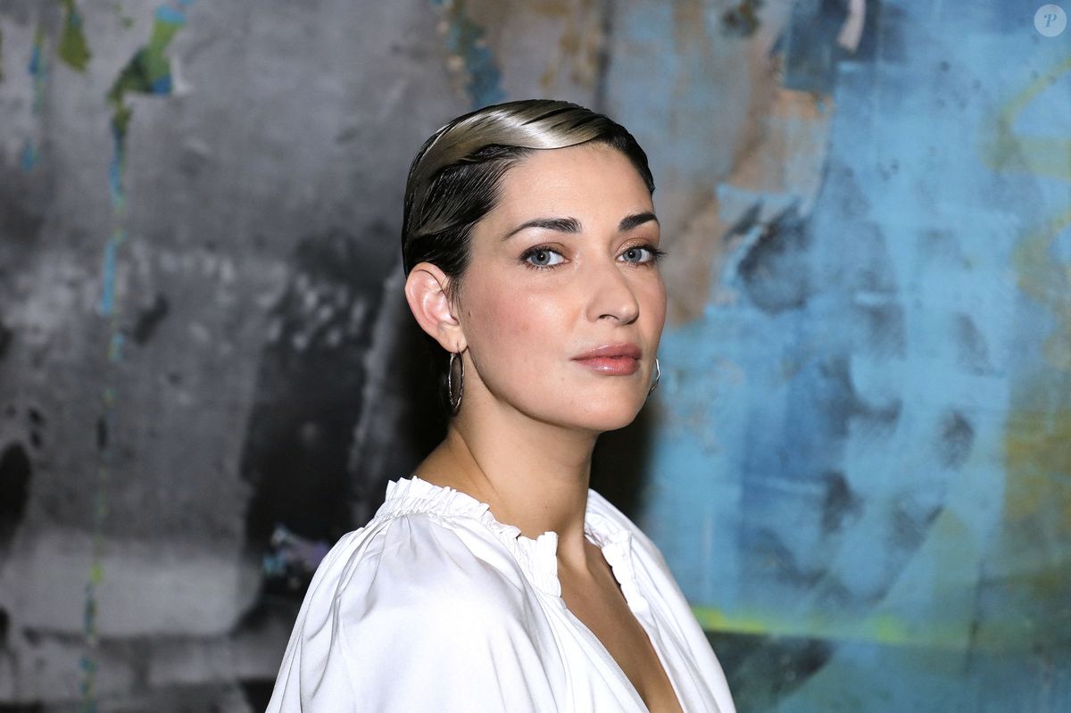 Photo : Sheryfa Luna a également écrit “K”, l’initiale de son troisième ...