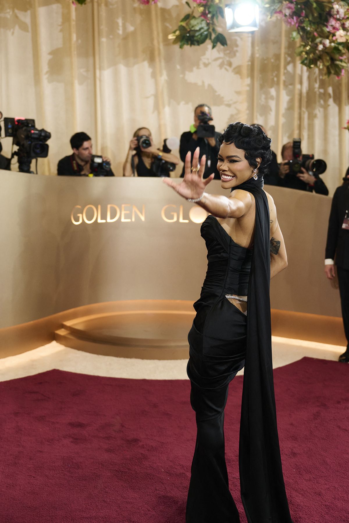 Photo : Teyana Taylor marchant sur le tapis rouge de la 83ème édition ...