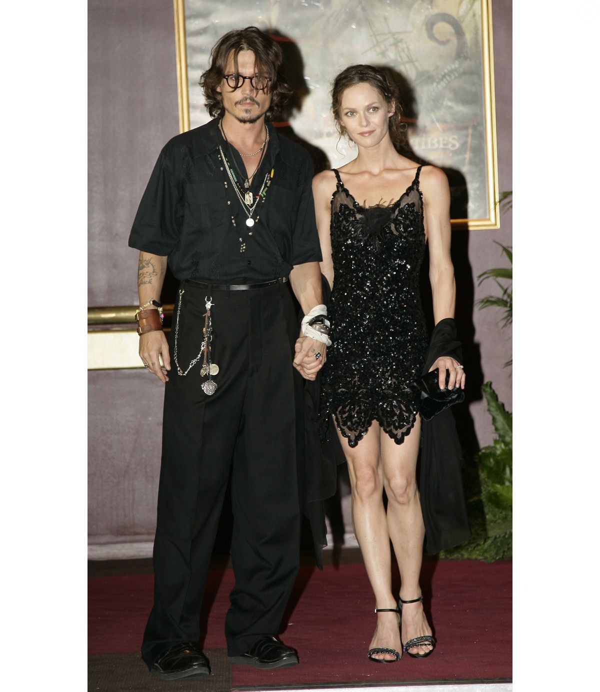 Photo : Archives - Johnny Depp et sa compagne Vanessa Paradis ...