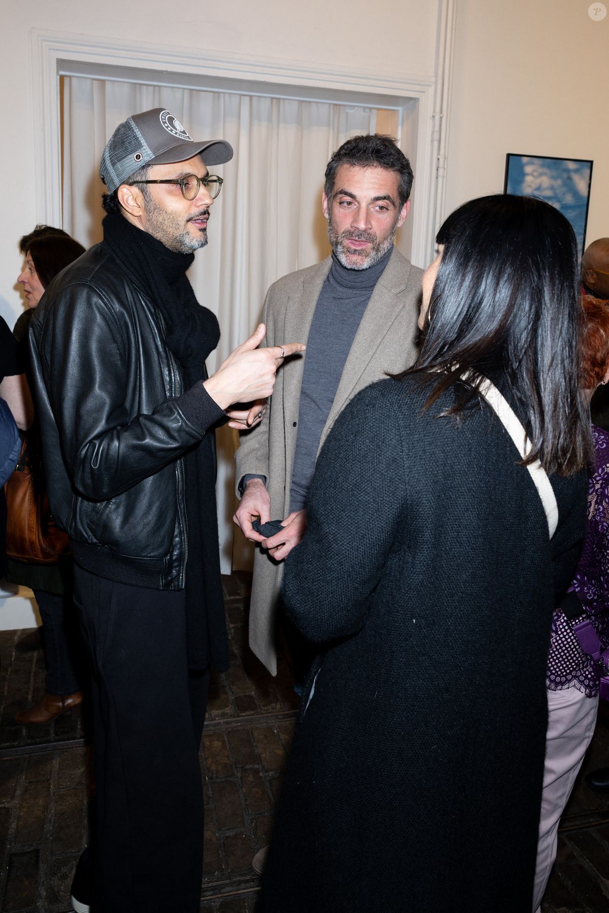 Photo : Exclusif - Tony Saint Laurent, Gil Alma , Mathilda May - Pascal Legitimus célèbre ses ...