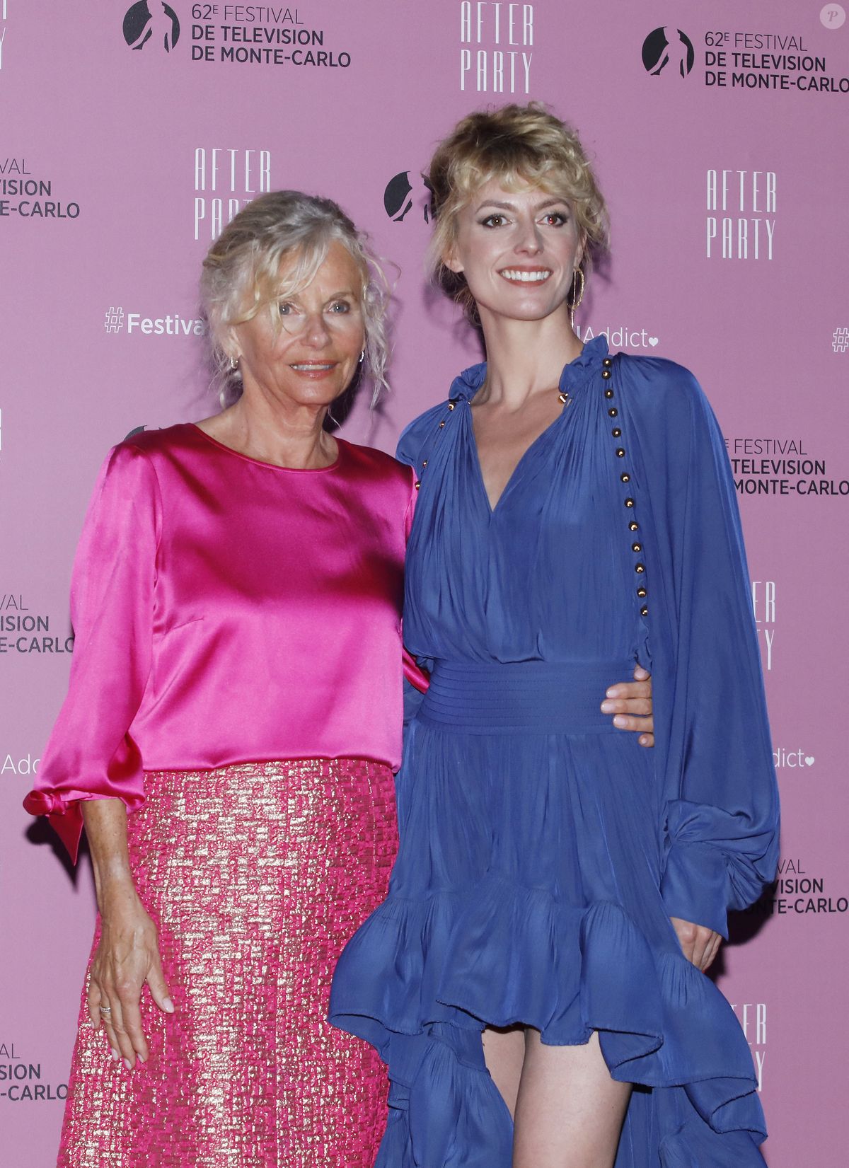 Photo : Elisabeth Mortensen et Sara Mortensen à l'after party de l'ouverture du 62ème Festival ...