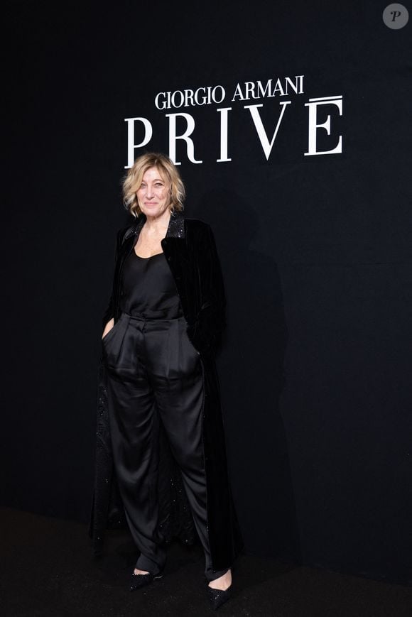 Photo : Valeria Bruni Tedeschi au photocall du défilé Armani Privé ...