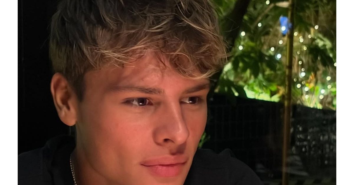 David Hallyday : Le fils de David Hallyday, Cameron Smet, en pleine ...
