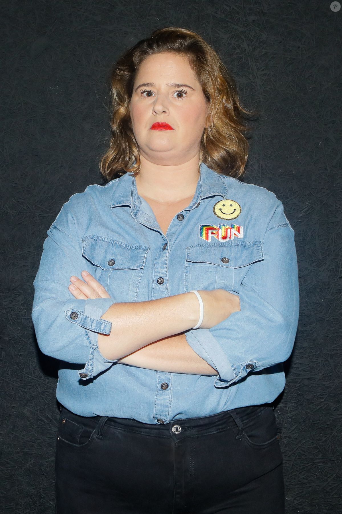 Photo : Exclusif - Elodie Poux - Backstage - Enregistrement de l ...