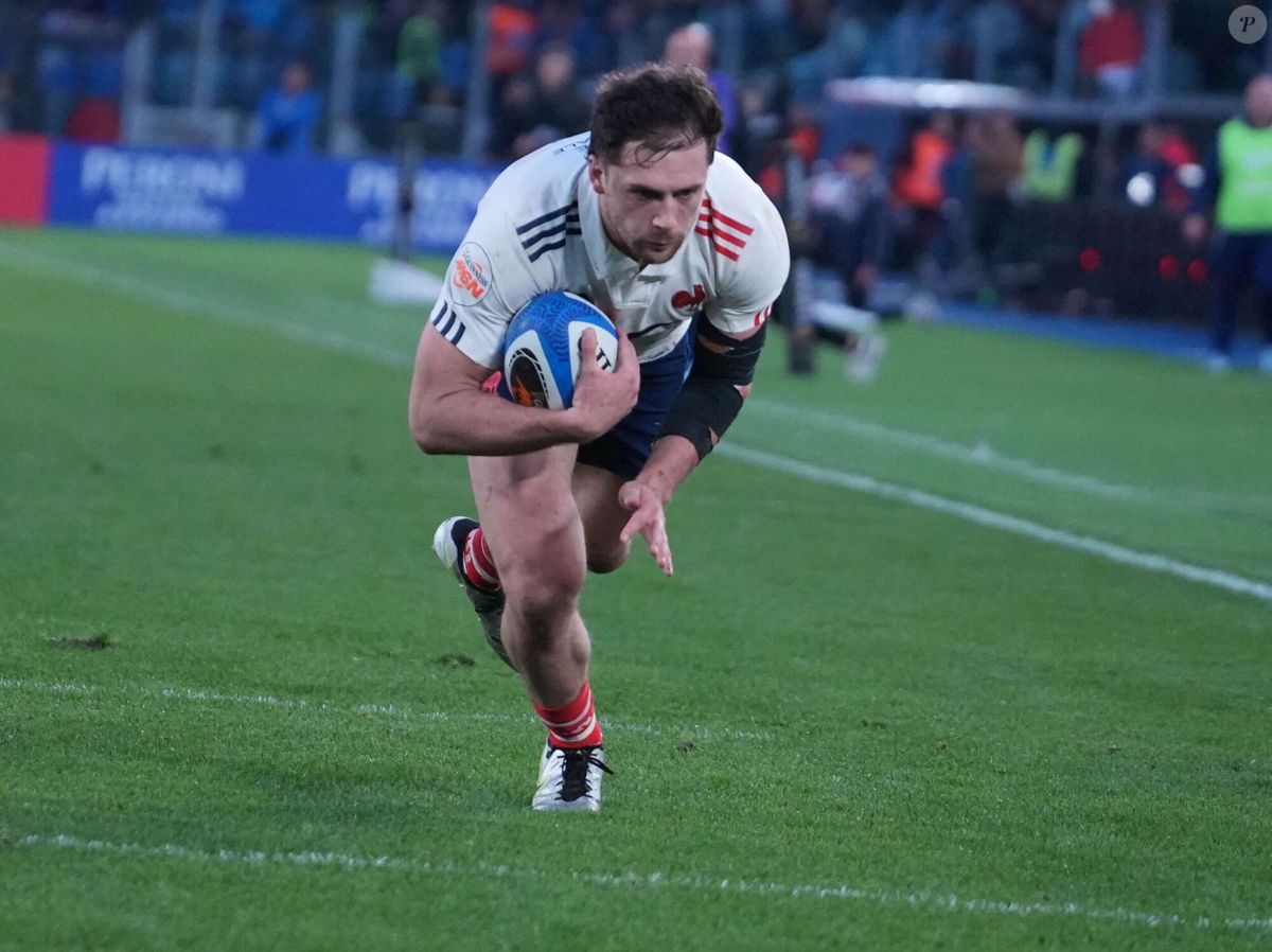 Photo : Try Pierre-Louis Barassi - L'équipe de France de rugby ...