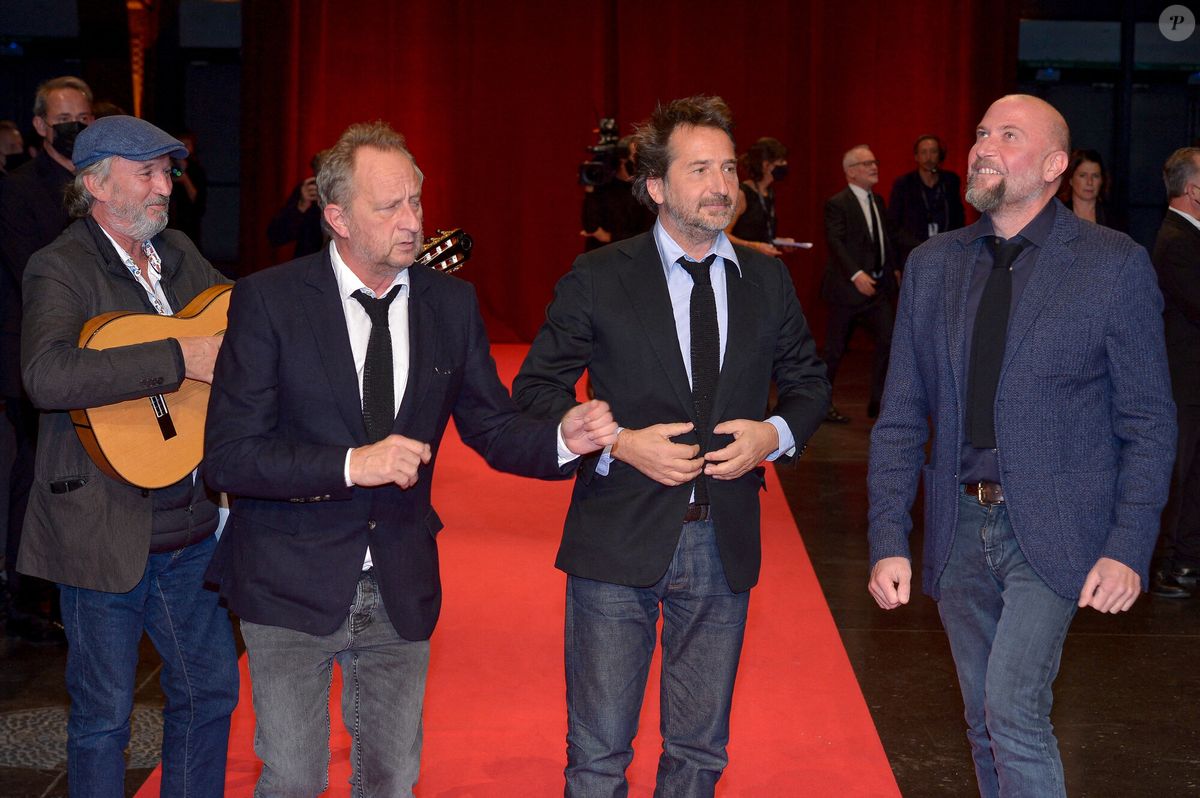 Photo : Benoit Poelvoorde, Edouard Baer, Francois Damiens lors de la ...