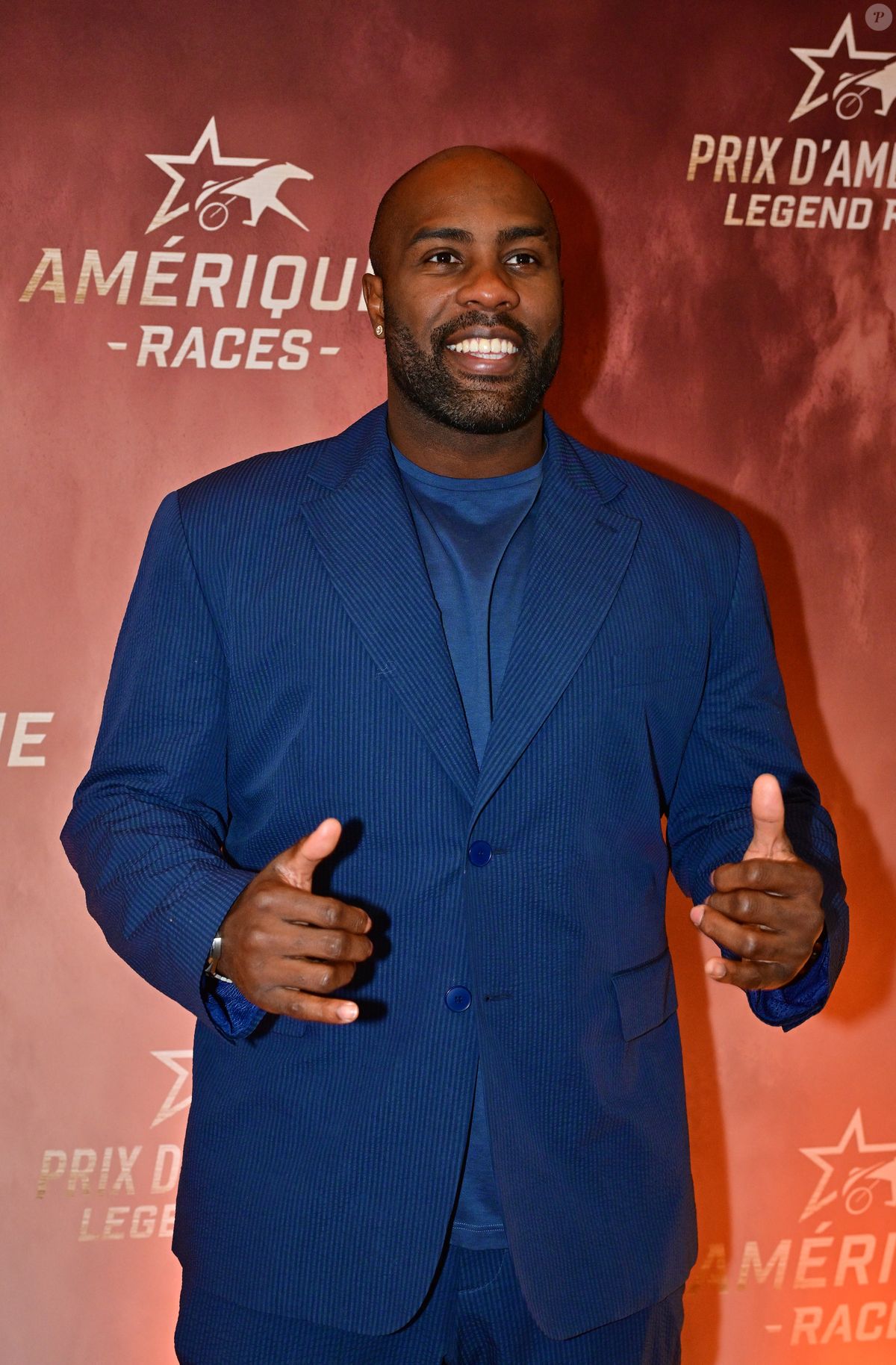Photo : Teddy Riner - 104ème édition du Prix d'Amérique 2025 à l ...