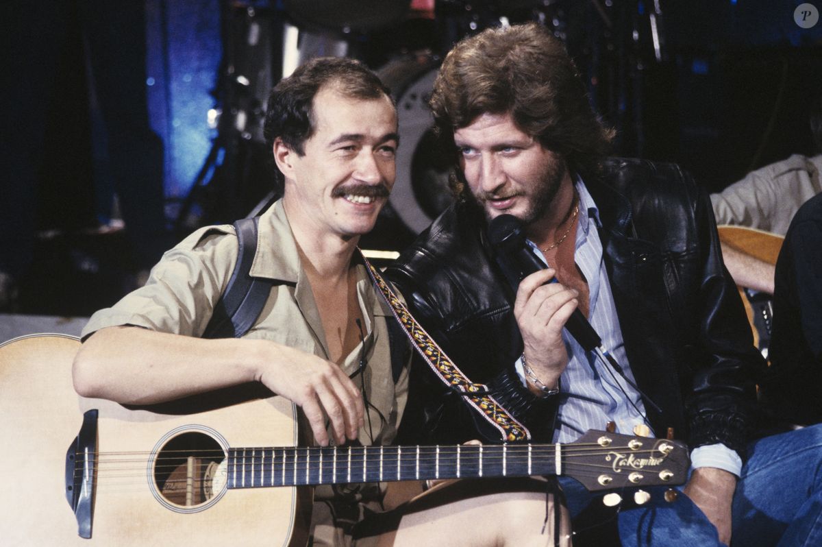 Photo : En France, à Paris, sur le plateau de l'émission "Demain c'est ...