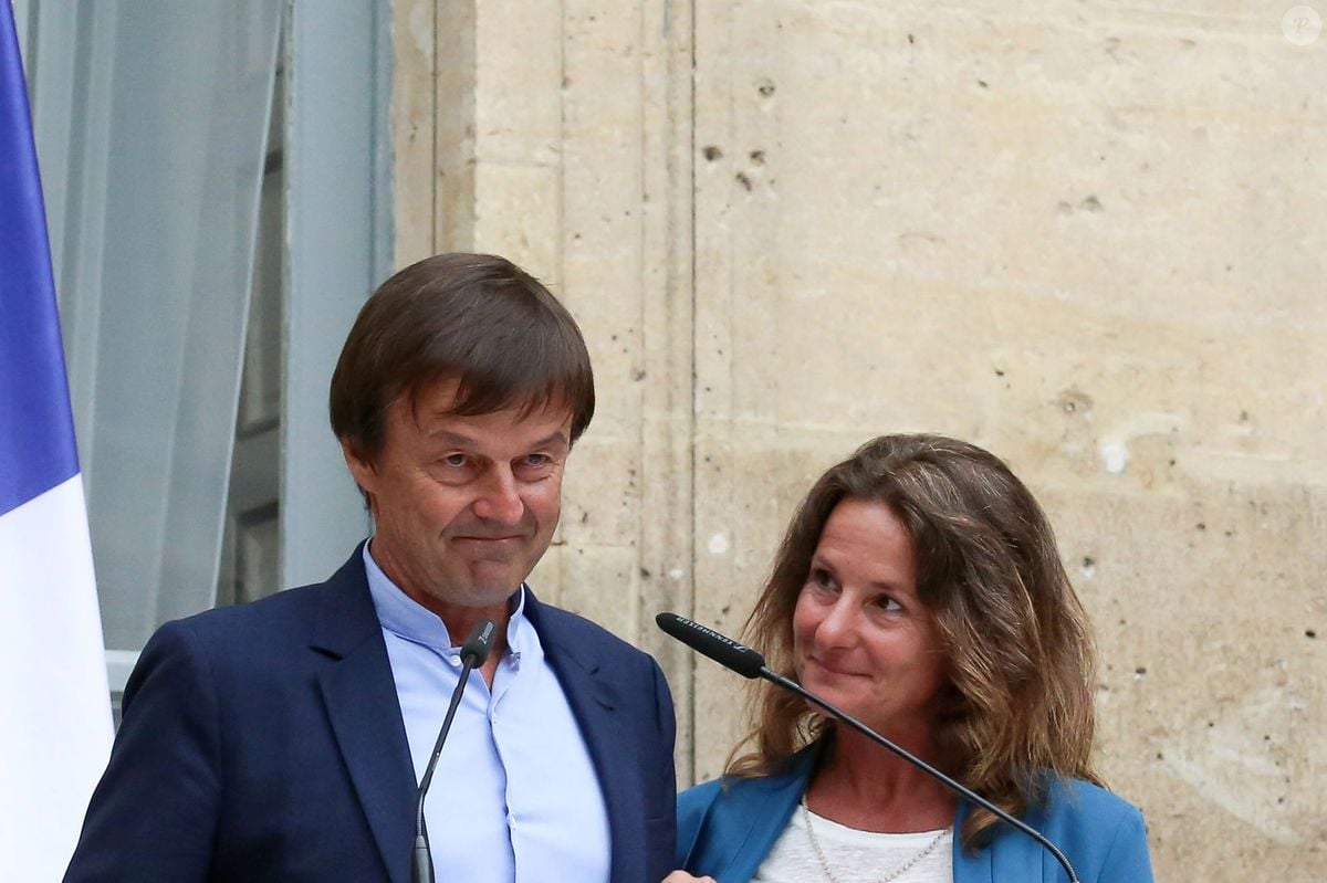 Photo : Florence Lasserre, la femme de Nicolas Hulot - Passation de ...