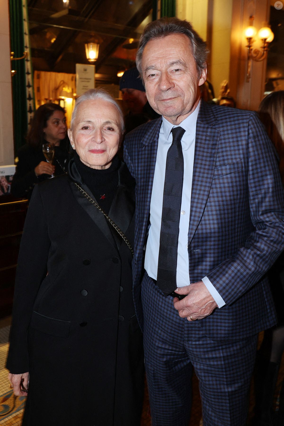 Photo : Michel Denisot et son épouse Martine Patier assistent au ...