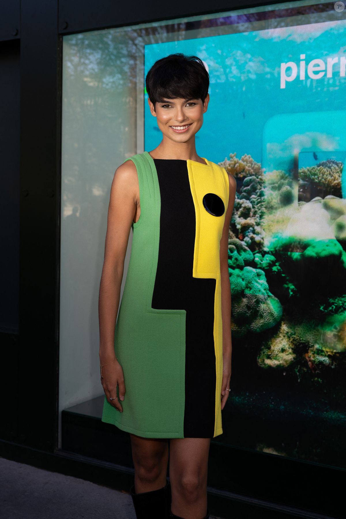 Photo : Eve Gilles au défilé «Pierre Cardin» Collection Prêt-à-Porter ...