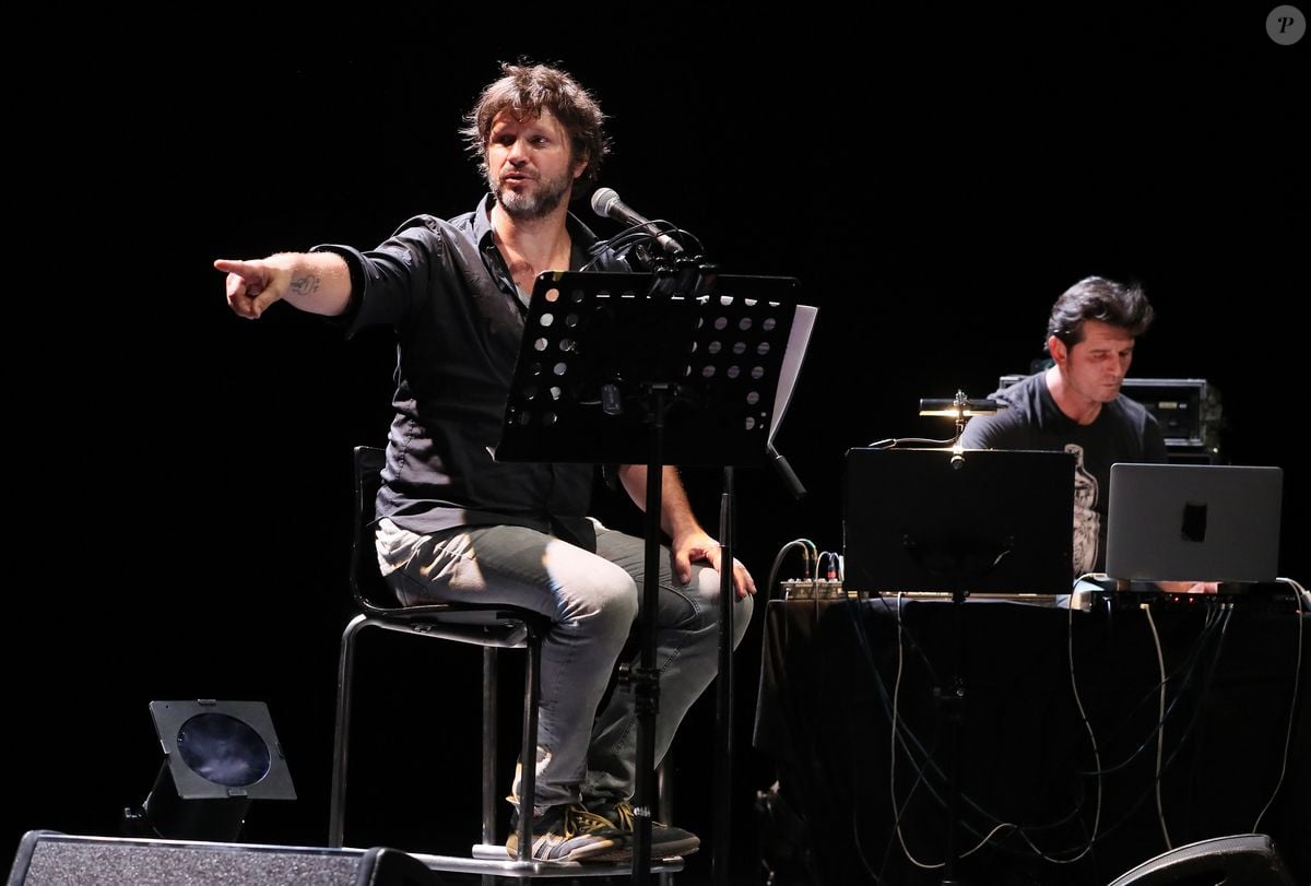 Photo : Bertrand Cantat (ex-membre du groupe "Noir Désir" et actuel ...