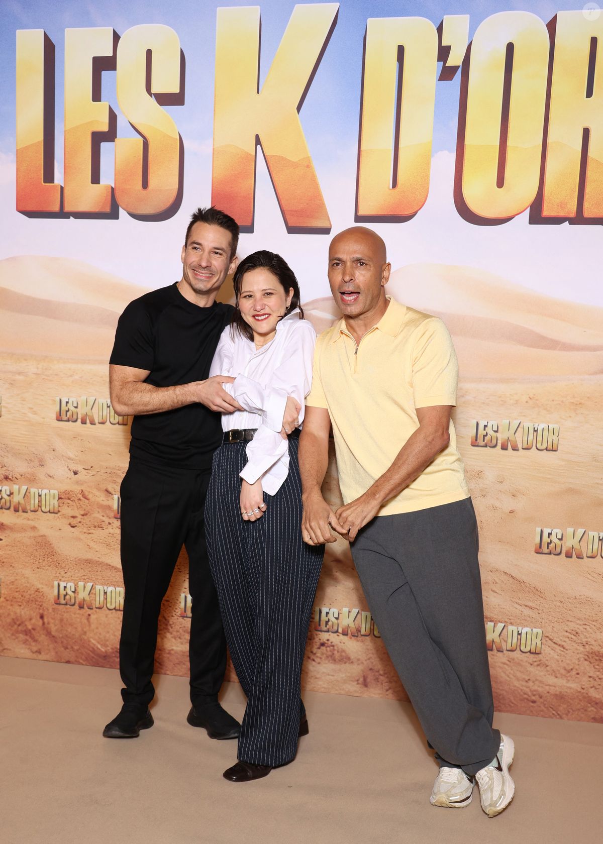 Photo : Jérémy Ferrari, Laura Felpin et Eric Judor - Avant-première du ...