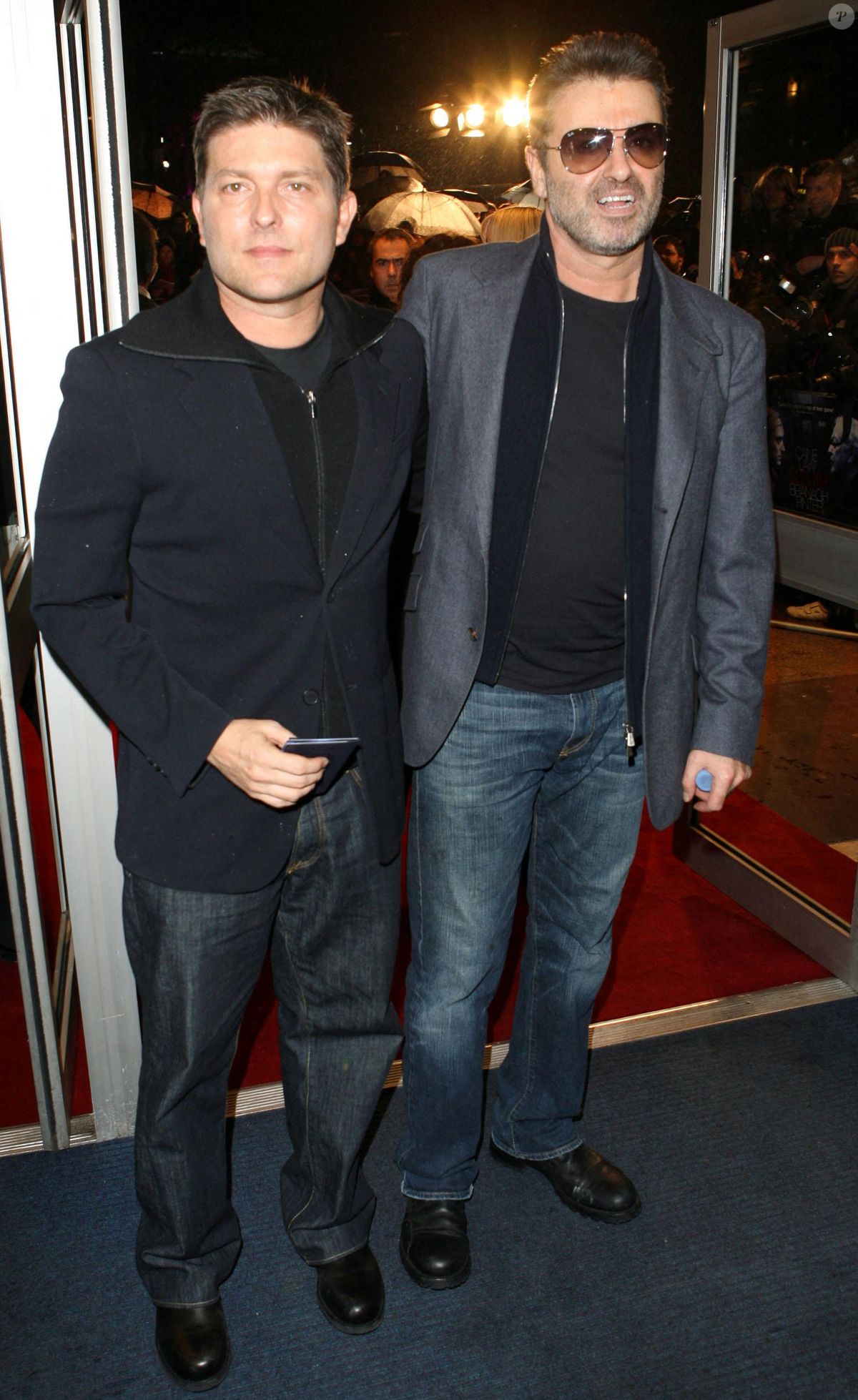 Photo : George Michael et son ex petit ami Kenny Goss arrivent à la ...
