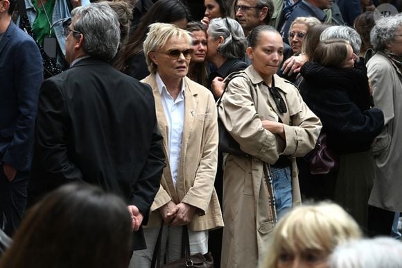 Photo : Exclusif - Muriel Robin lors de l'hommage à Pierre Deny au ...