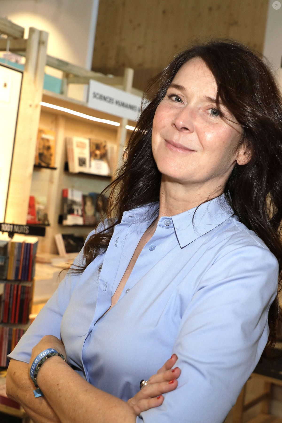 Photo : Emmanuelle Cosso - Festival du Livre de Paris 2024 au Grand Palais Ephémère le 28 mai ...