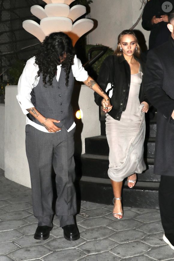 Photo : Lily-Rose Depp et 070 Shake au Sunset Tower Hotel à West ...