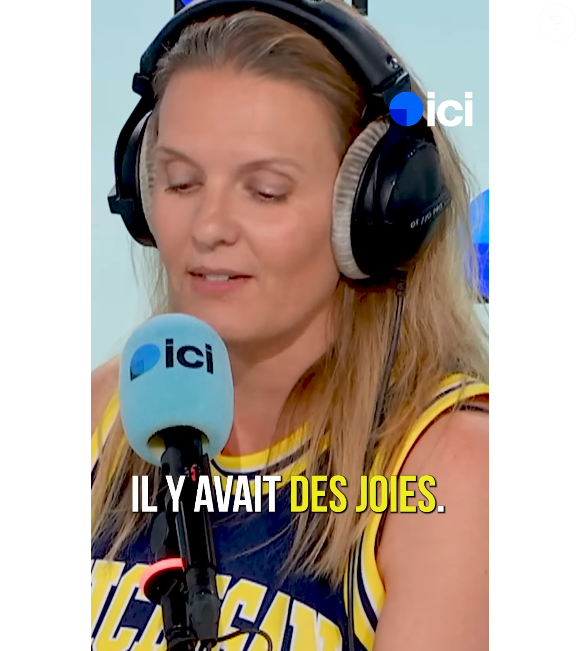 Photo : Deborah Grunwald lors de la dernière de son émission "Dans le ...