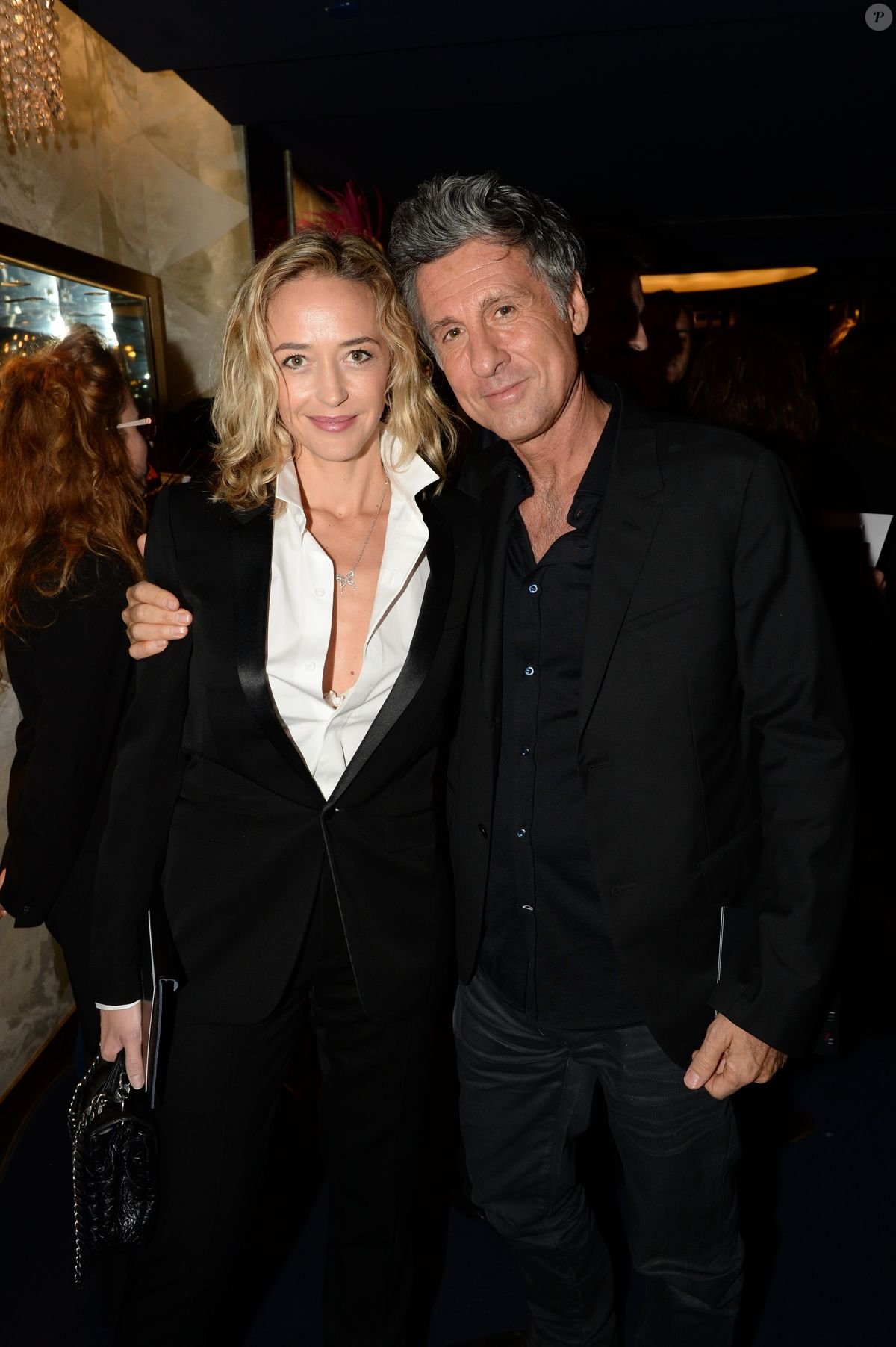 Photo : Hélène de Fougerolles et son ex-compagnon Marc Simoncini ...