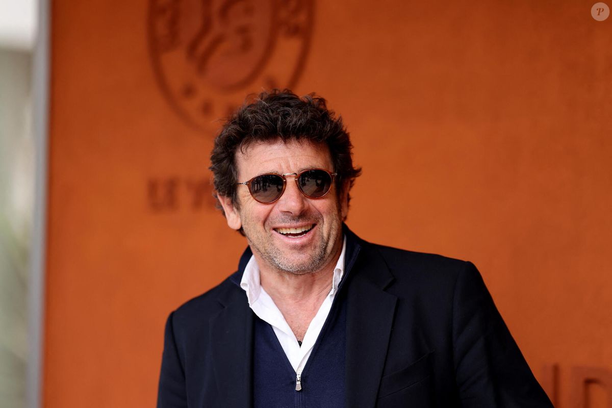 Photo : Patrick Bruel au village lors des Internationaux de France de ...