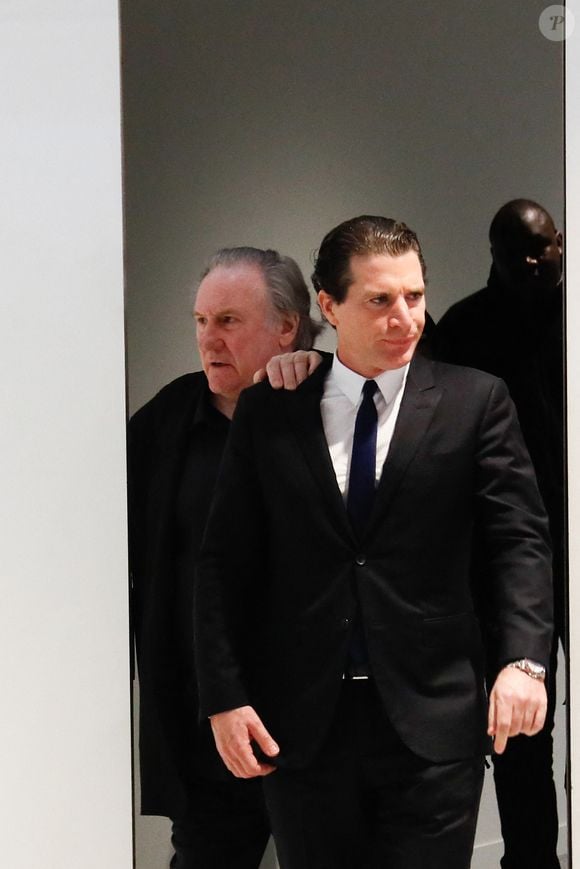 Photo : Gérard Depardieu et son avocat Jérémie Assous - Arrivées au ...