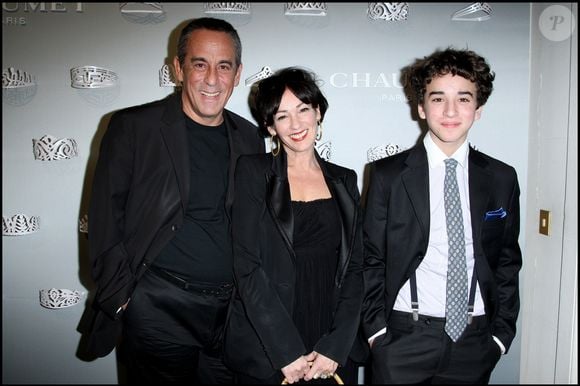 Photo : Thierry Ardisson, son épouse Béatrice & leur fils - soirée d ...
