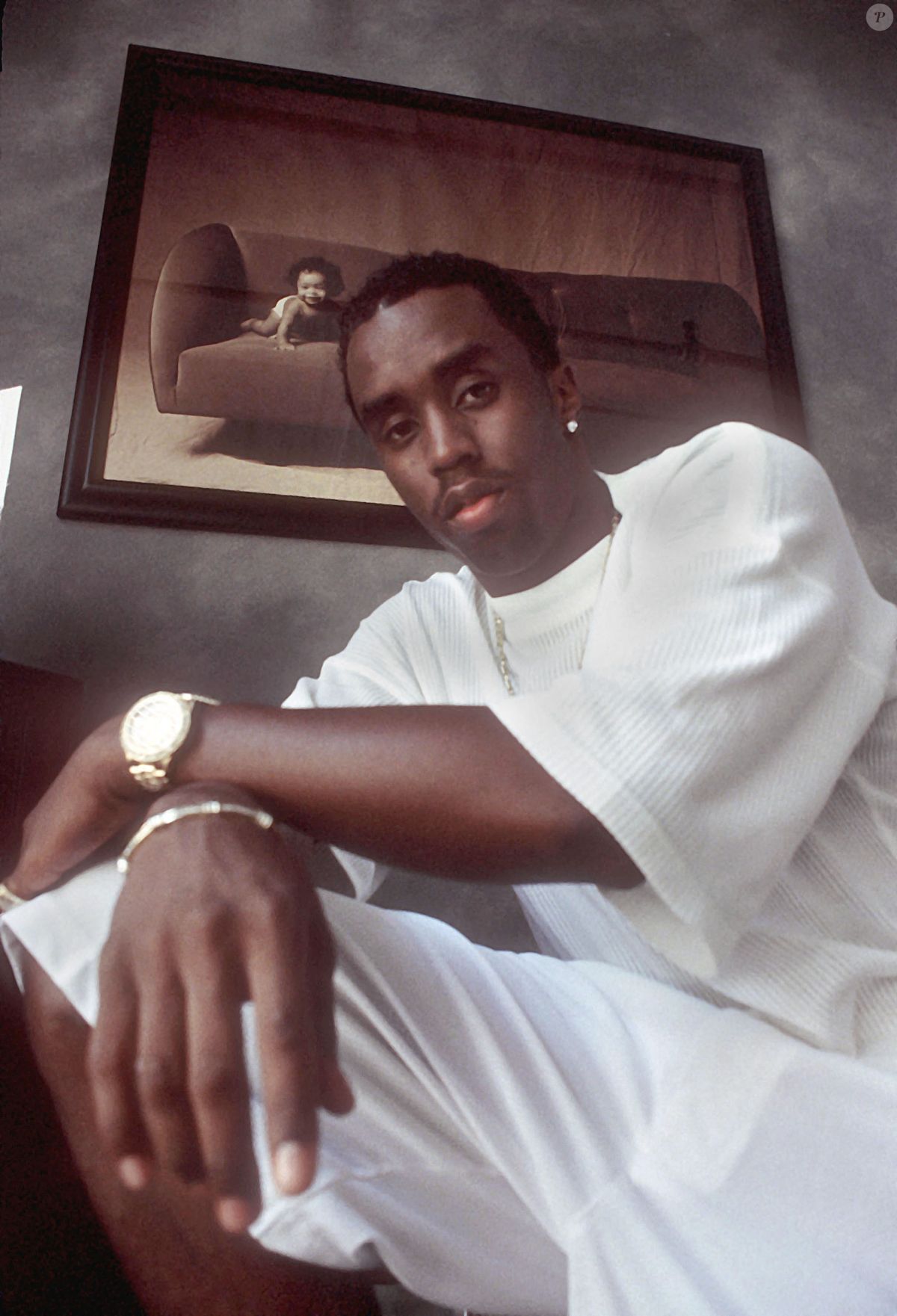 Photo : Le chanteur de hip hop américain Sean P. Diddy Combs à New York ...