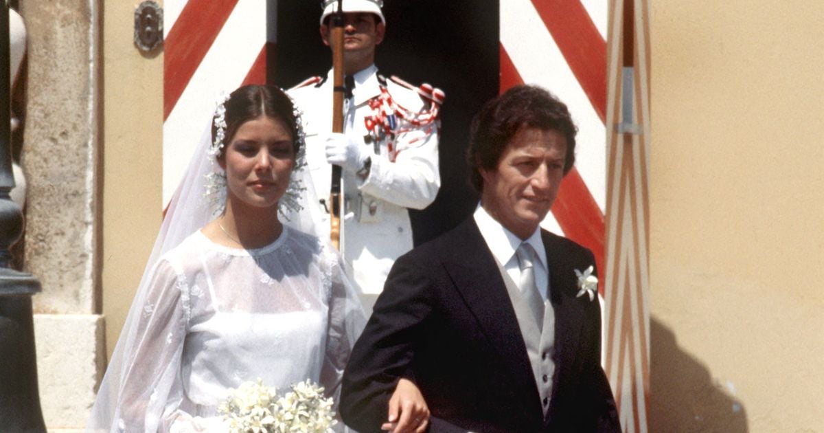 Philippe Junot et Caroline de Monaco : retour sur leur fastueux mariage ...