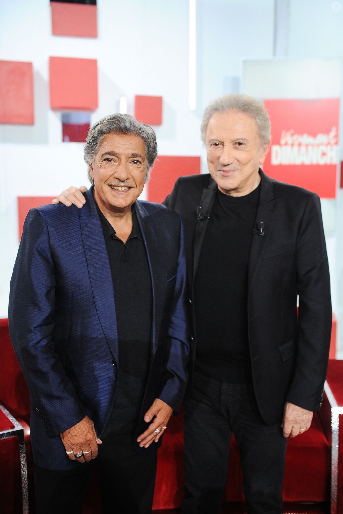 Photo : Exclusif - Frédéric François et Michel Drucker lors de l ...