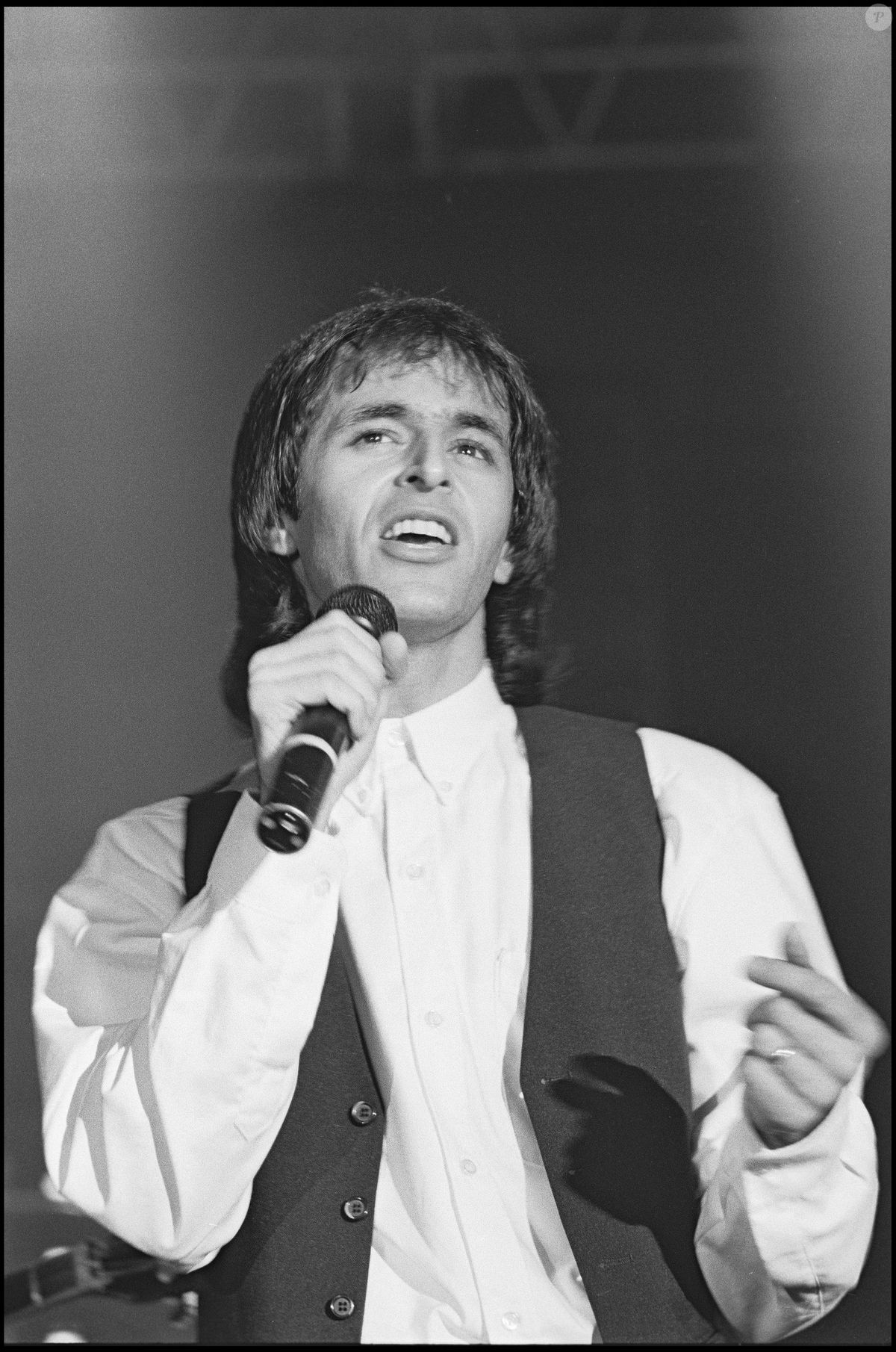 Photo : Archives - Jean-Jacques Goldman sur scène en 1985. Photo ...