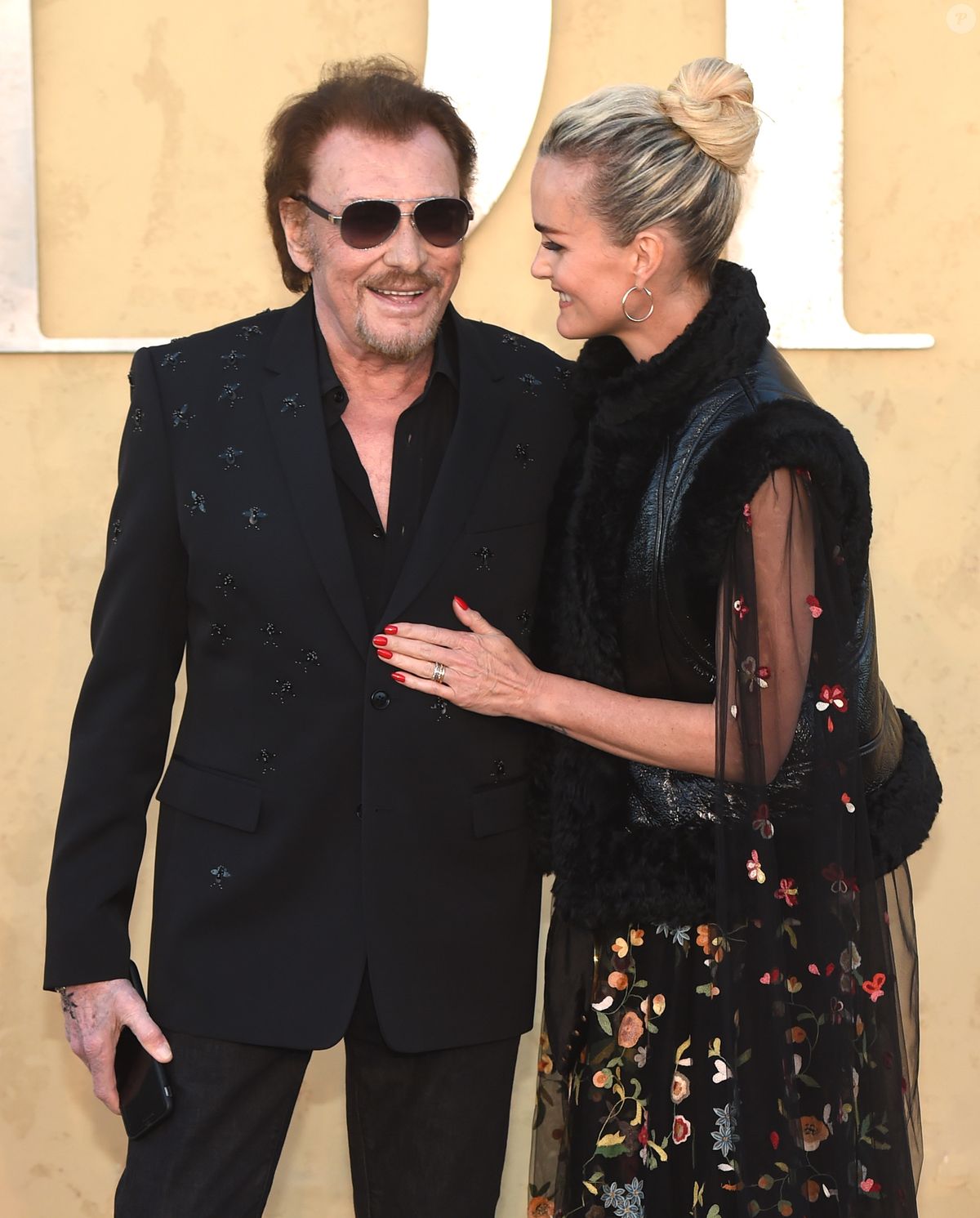 Photo : Archive - Johnny Hallyday et sa femme Laeticia à la ...