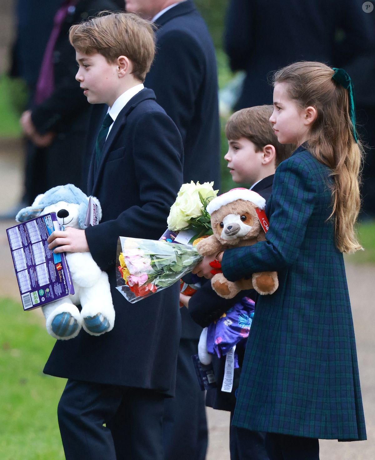 Photo : Prince Louis, Princesse Charlotte, Prince George - La famille ...